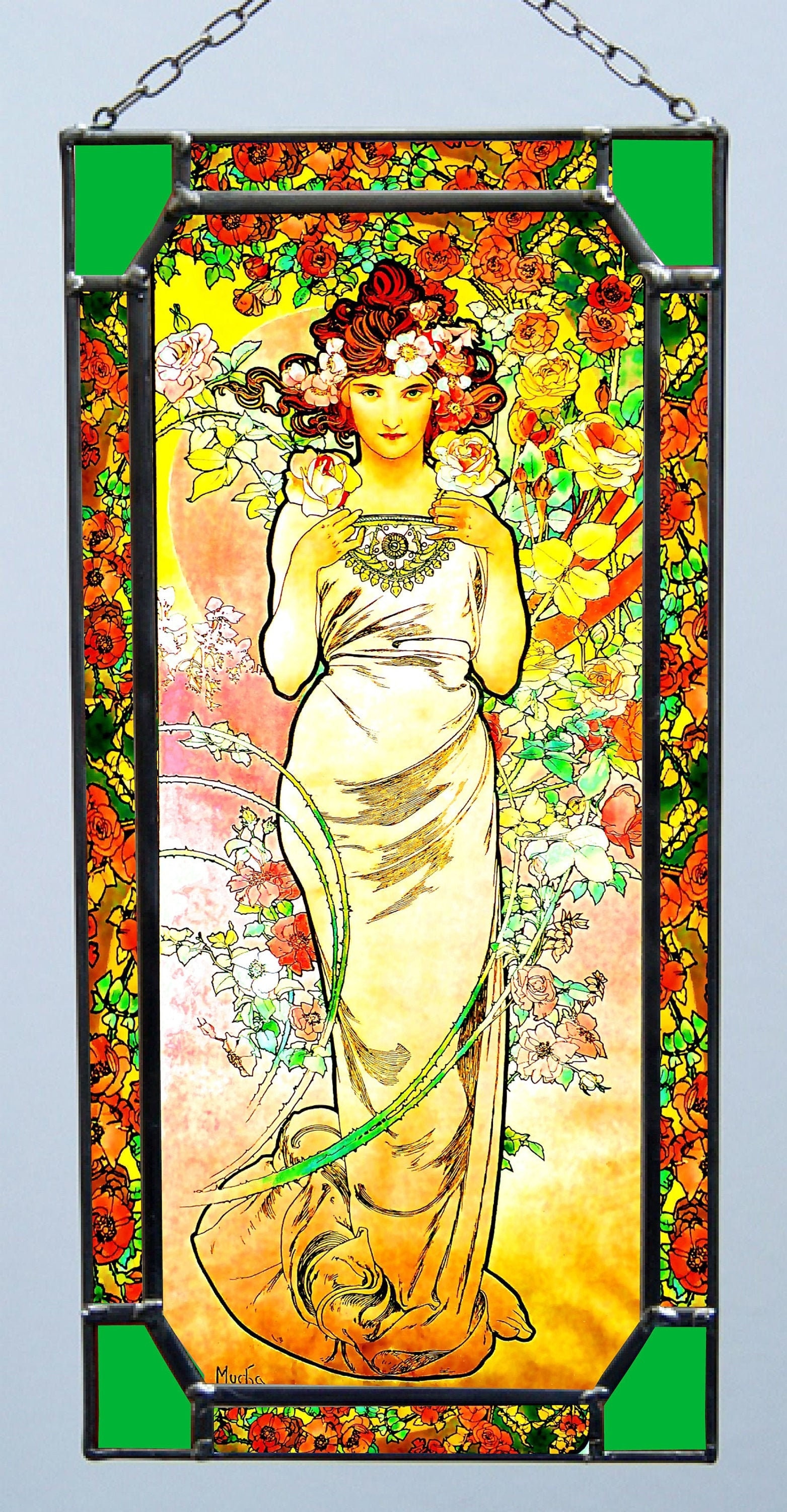 Alphonse Mucha Rose