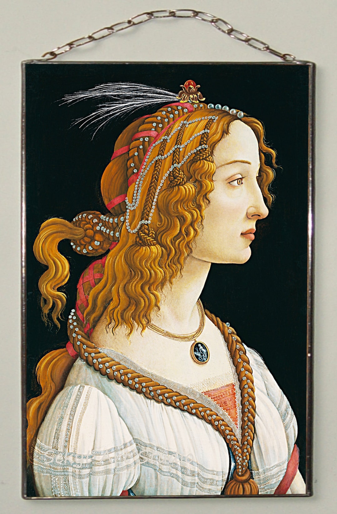 Sandro Botticelli portrait of Simonetta Vespucci as - Etsy