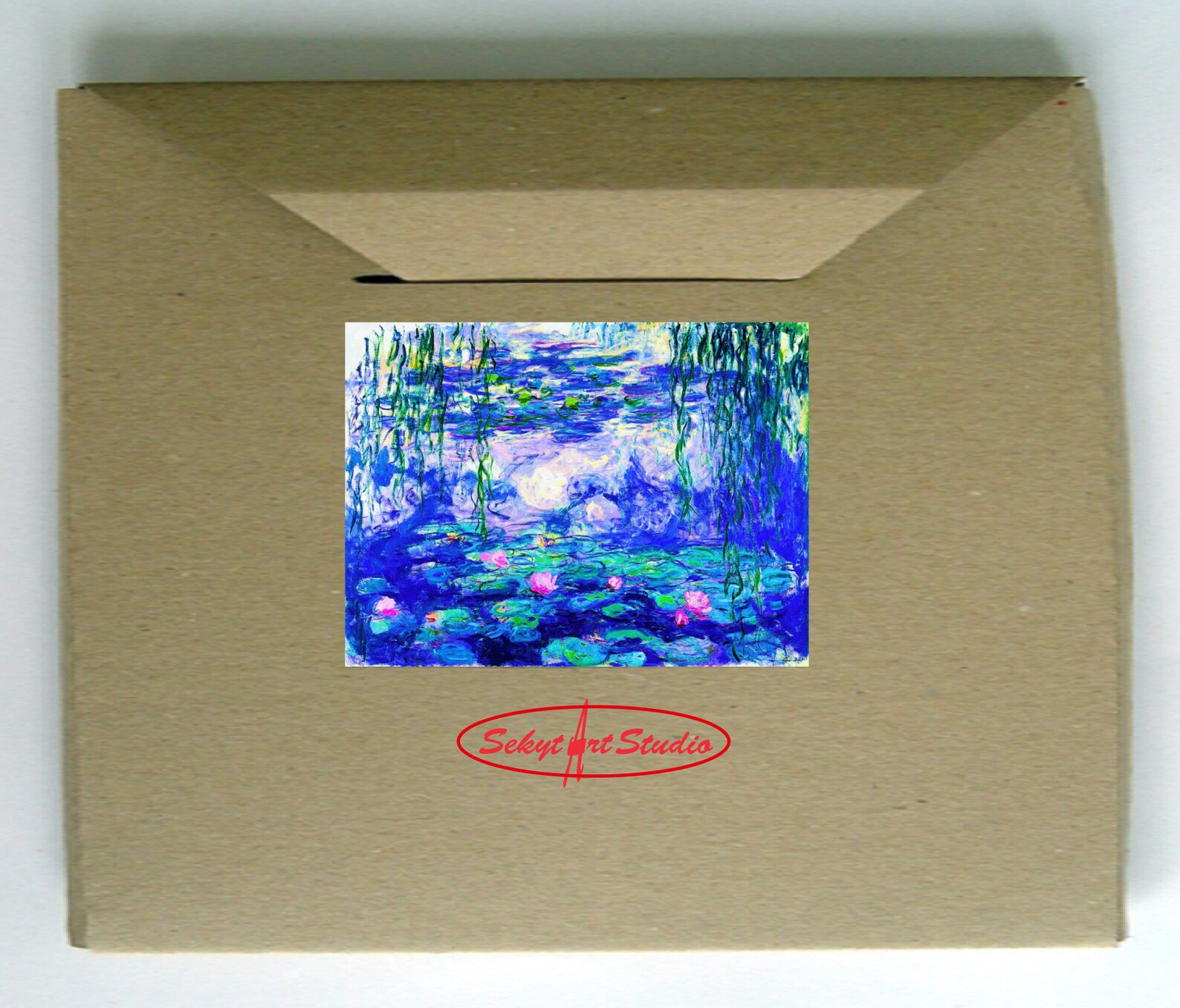 Claude Monet Water Lilies Nymphéas Stained Glass and - Etsy