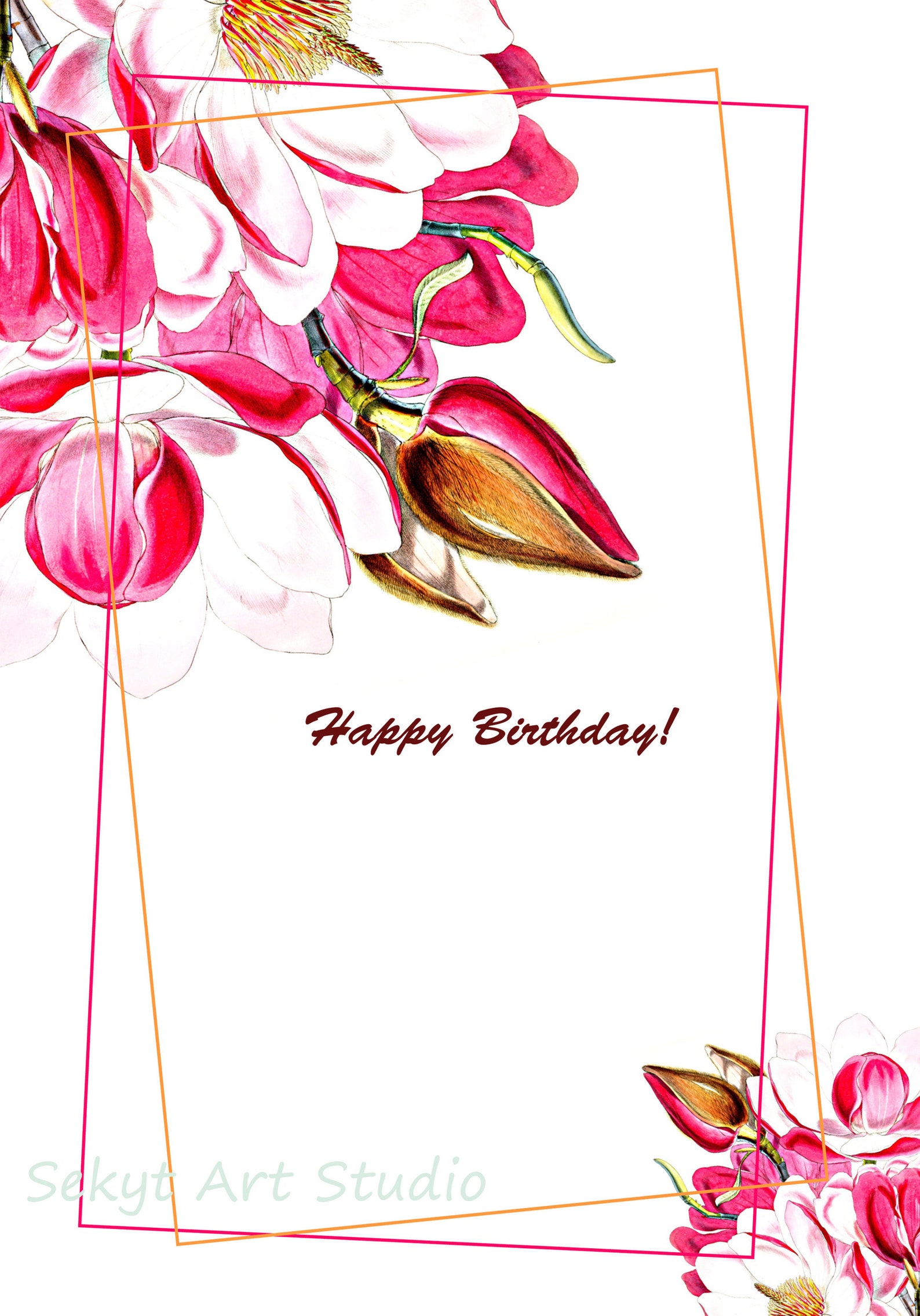 Louis Comfort Tiffany - Magnolia Trees and Irises. Stained Glass and ...