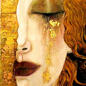 Golden Tears, Stained Glass, (14" X 11" Inches), CUSTOM Order!,vac ...