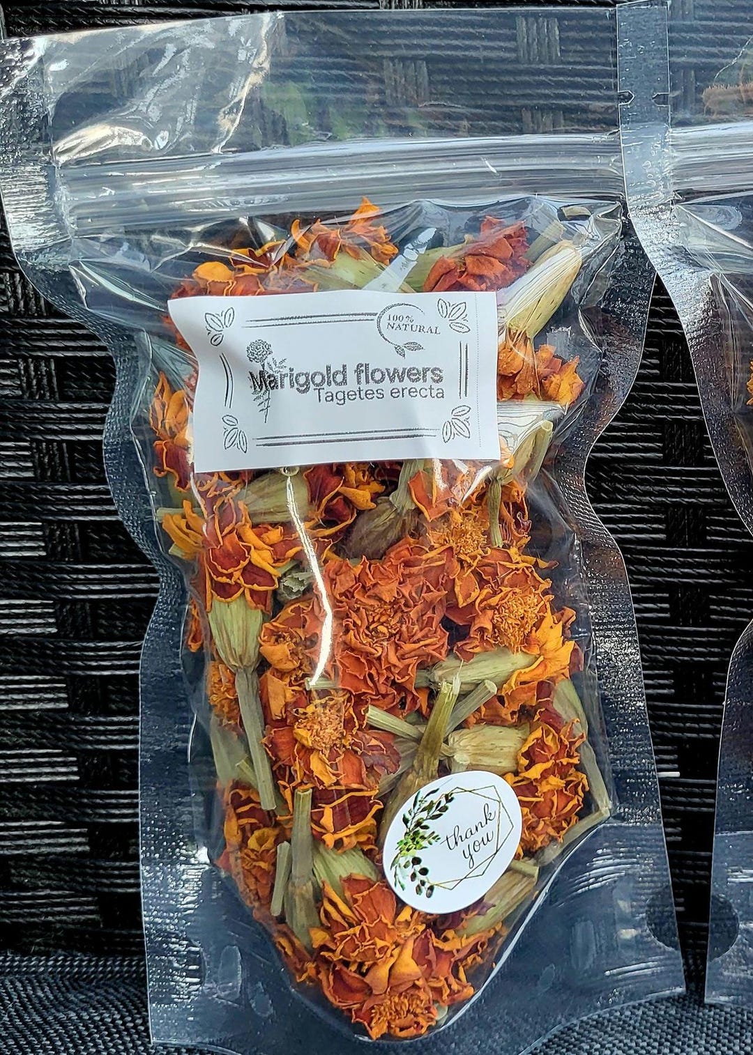 Dried Marigold Flowers-tagetes Erecta. - Etsy