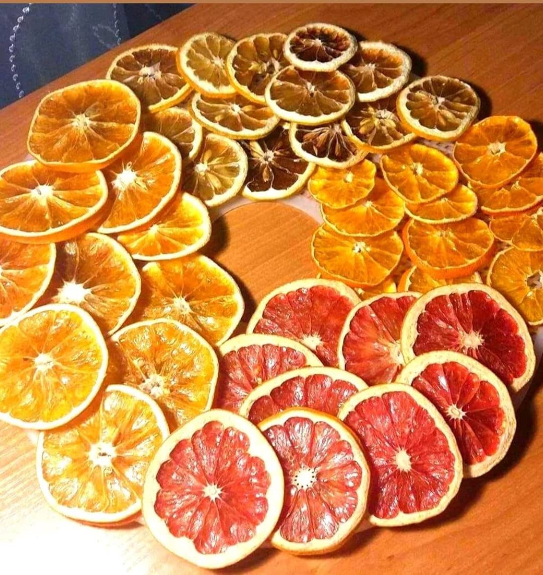 Dried Orange, Lemon, Lime, Grapefruit, Blood Orange, Kiwi, or Pineapple ...