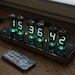 Assembled Vfd Clock IV-11 Nixie Tube Clock Steampunk Retro Cyberpunk ...