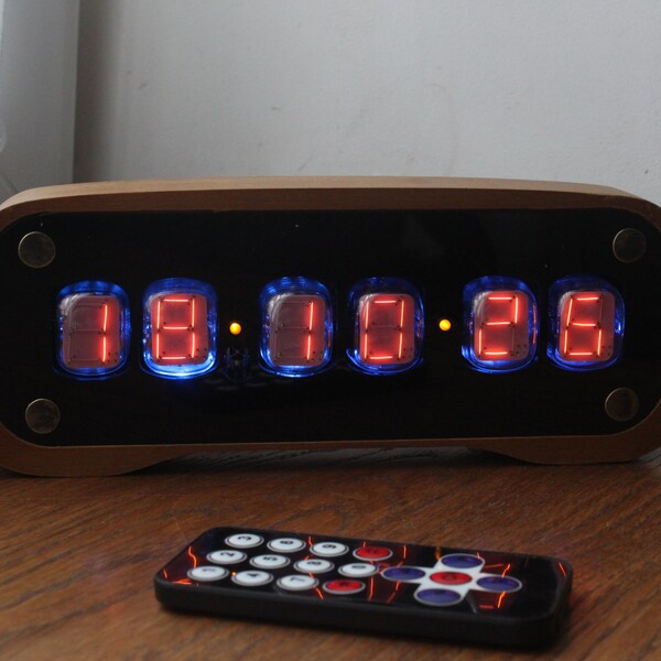 Cyberpunk Desk Clock - Etsy