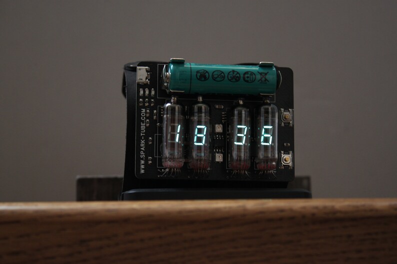 Vfd wrist watch clock steam punk portable metro style date | Etsy