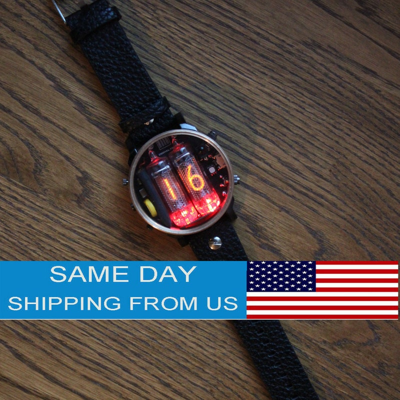 Nixie Tube Watch - Etsy