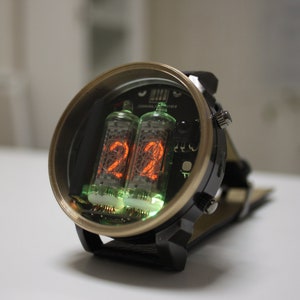 Nixie Tube Watch Wrist RFT Z5900 and NEC LD-955A Unique Model, There ...