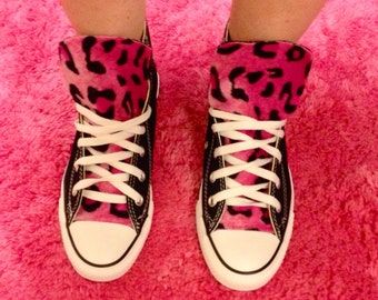Leopard Print Converse Chuck Taylor All Star Shoes | Etsy