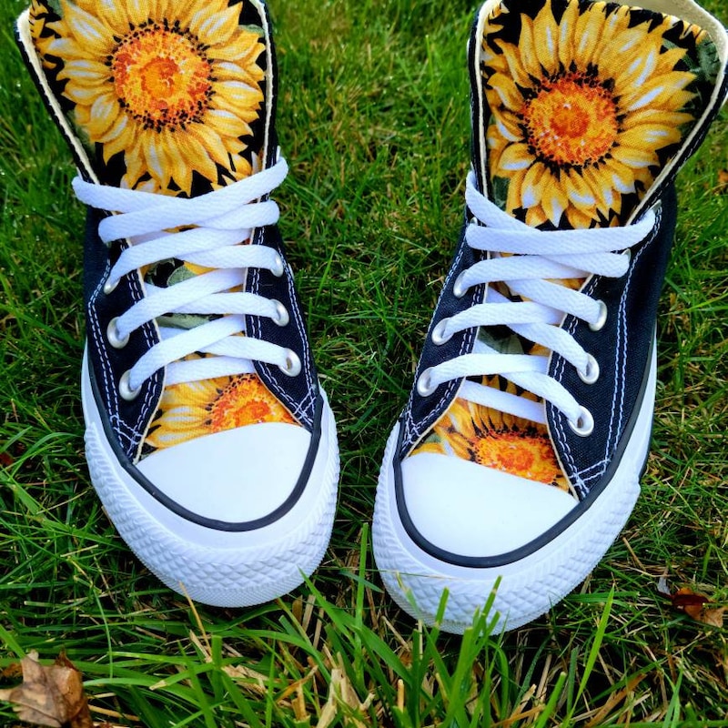 Sunflower Shoes - Etsy