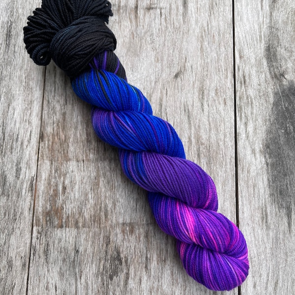 Purple and Blue Yarn - Etsy