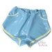 Womens Latex Rubber Shorts With Front Pockets - Etsy