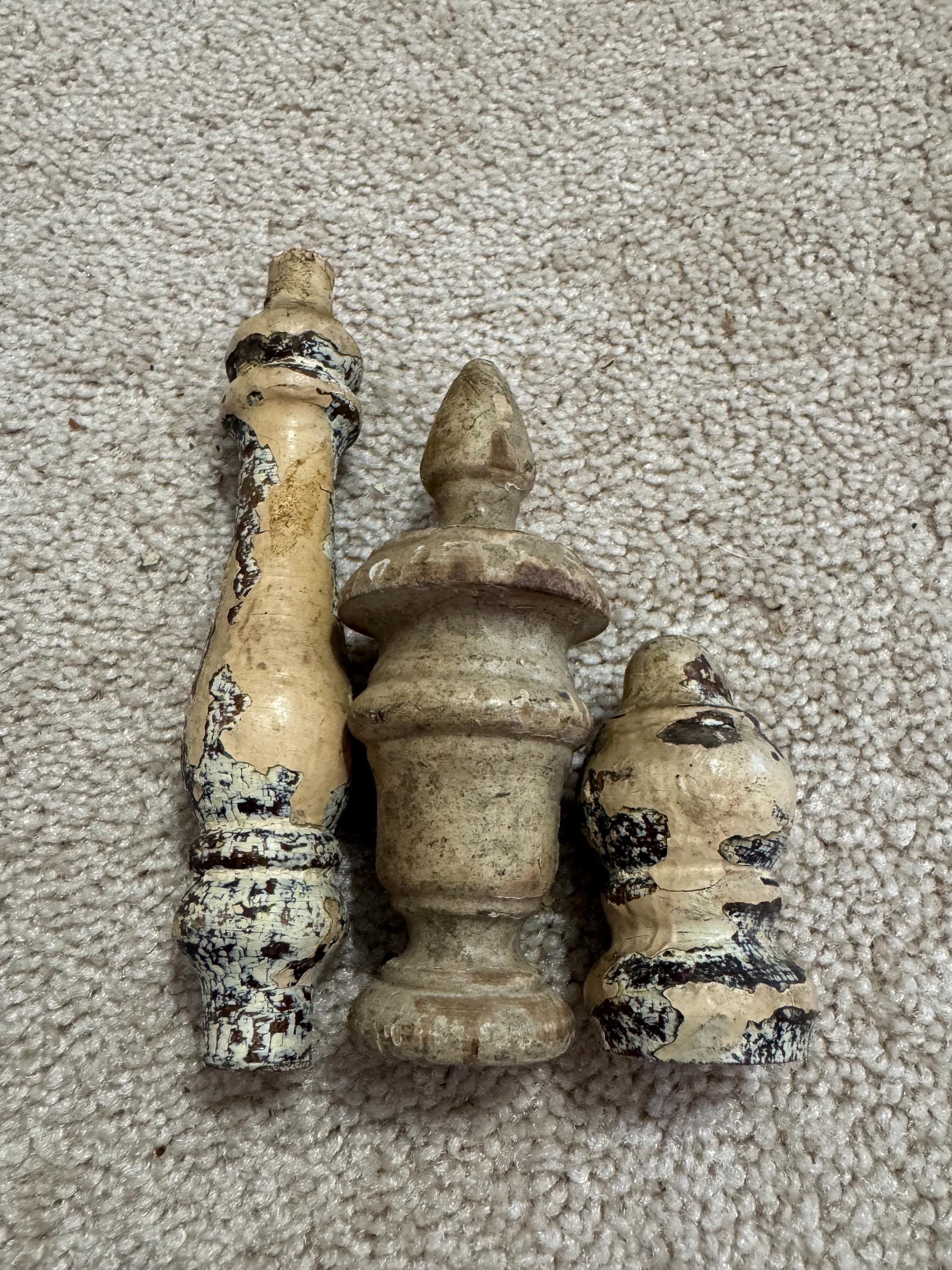 MORE Salvaged Wood Spindles - Antique, Choose Your Set, Vintage, Rustic ...