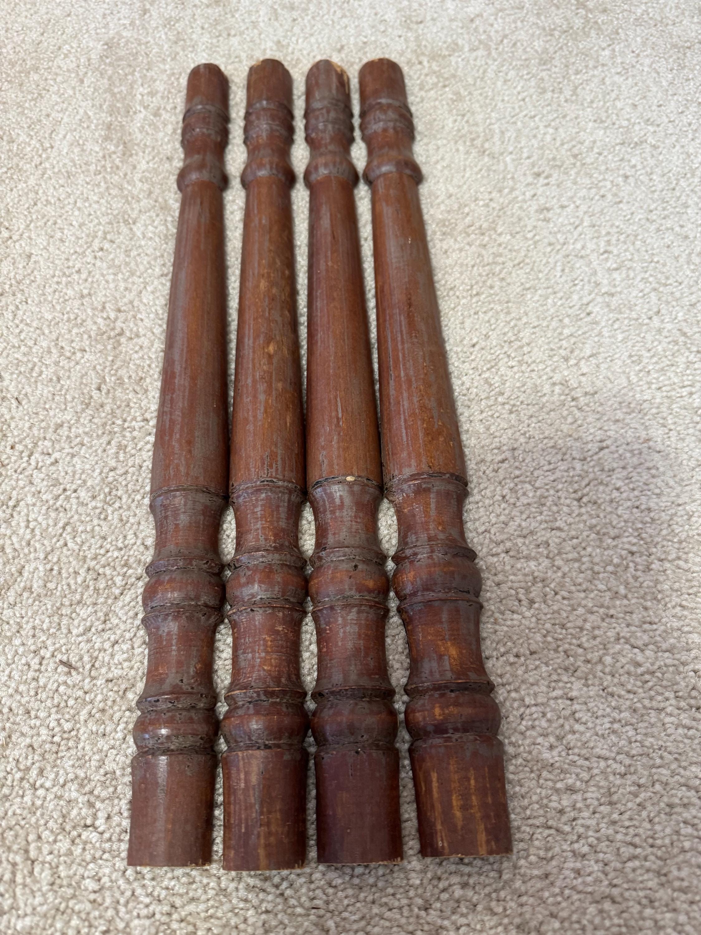 MORE Salvaged Wood Spindles - Antique, Choose Your Set, Vintage, Rustic ...
