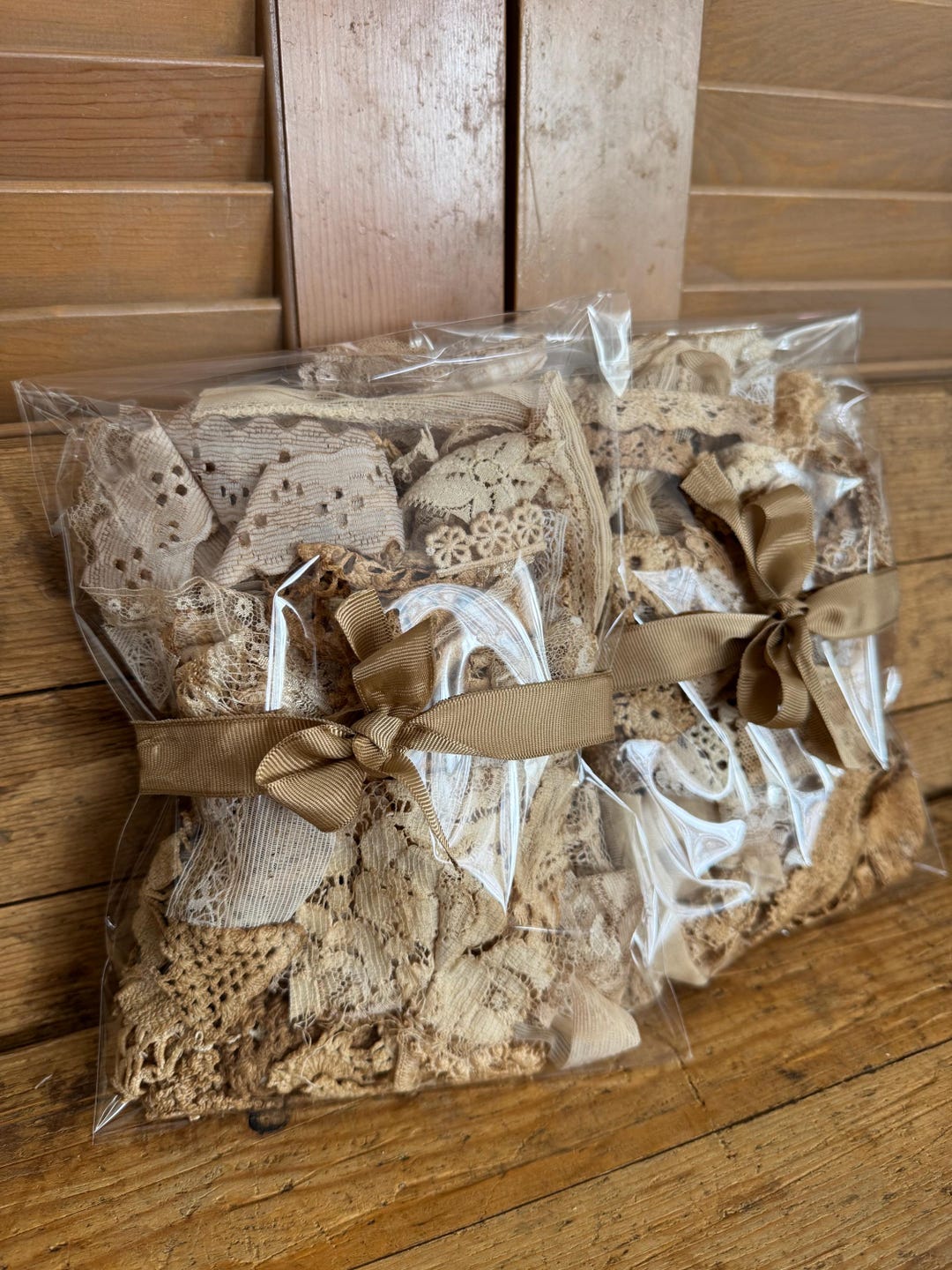 Bag of Lace Scraps- Vintage Lace, Crocheted Lace, Scrap Pieces. - Etsy