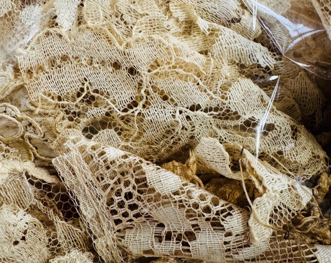 Scrap Lace Bundles - Vintage Lace, Small Pieces, Journaling, Crafts - Etsy