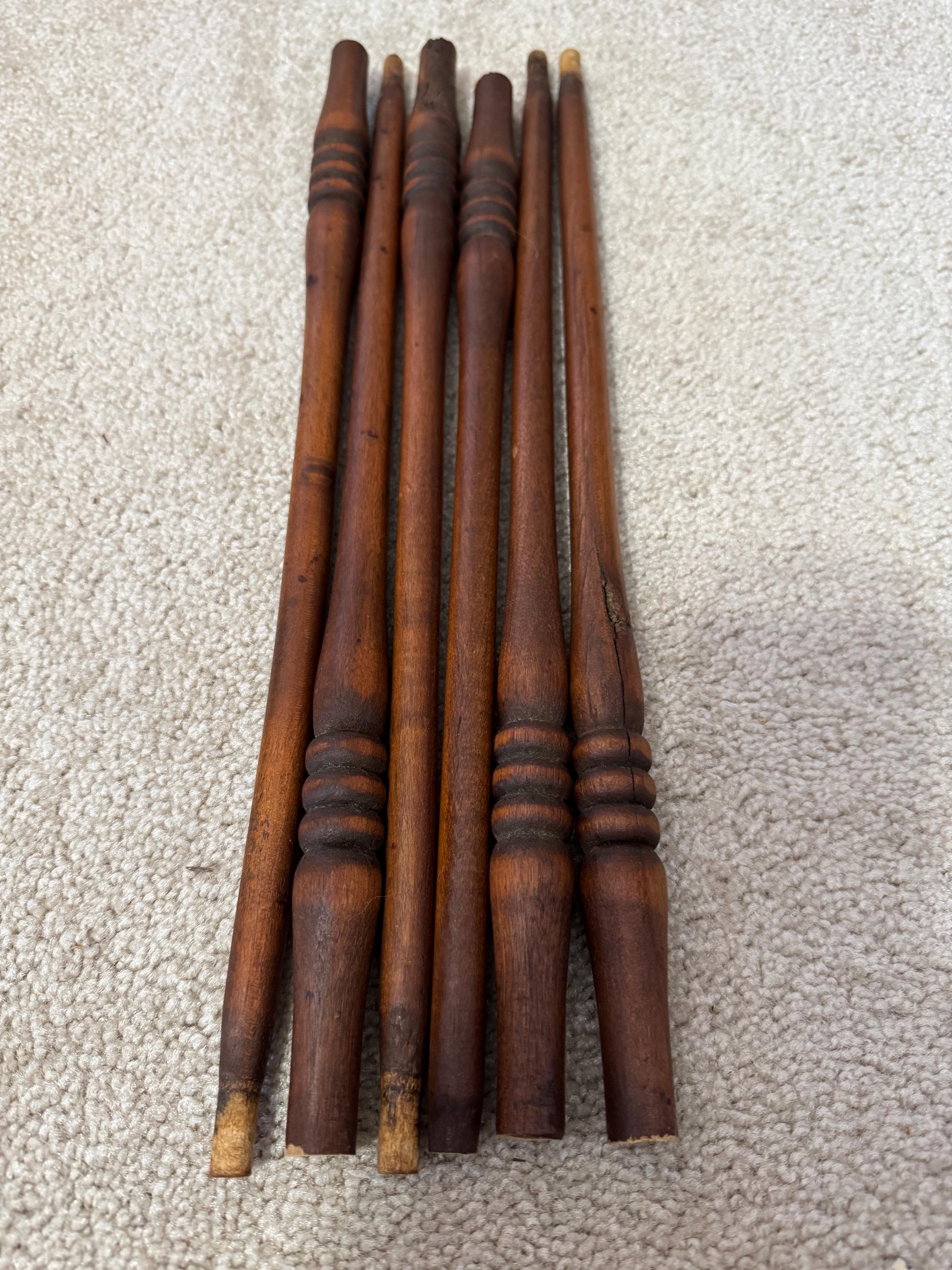 MORE Salvaged Wood Spindles - Antique, Choose Your Set, Vintage, Rustic ...