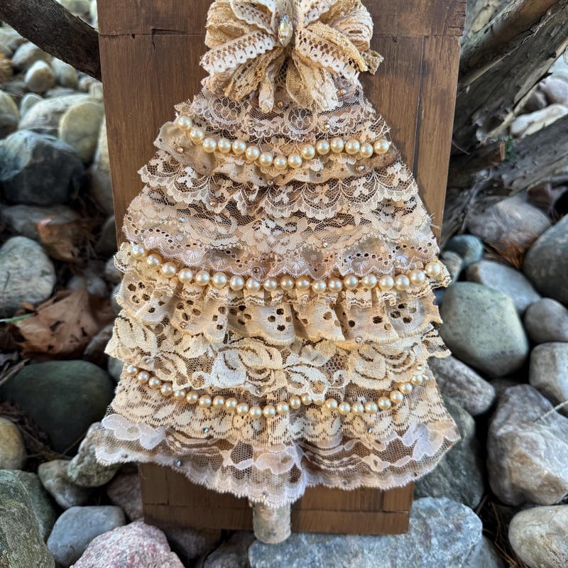 Lace Christmas Tree - Etsy