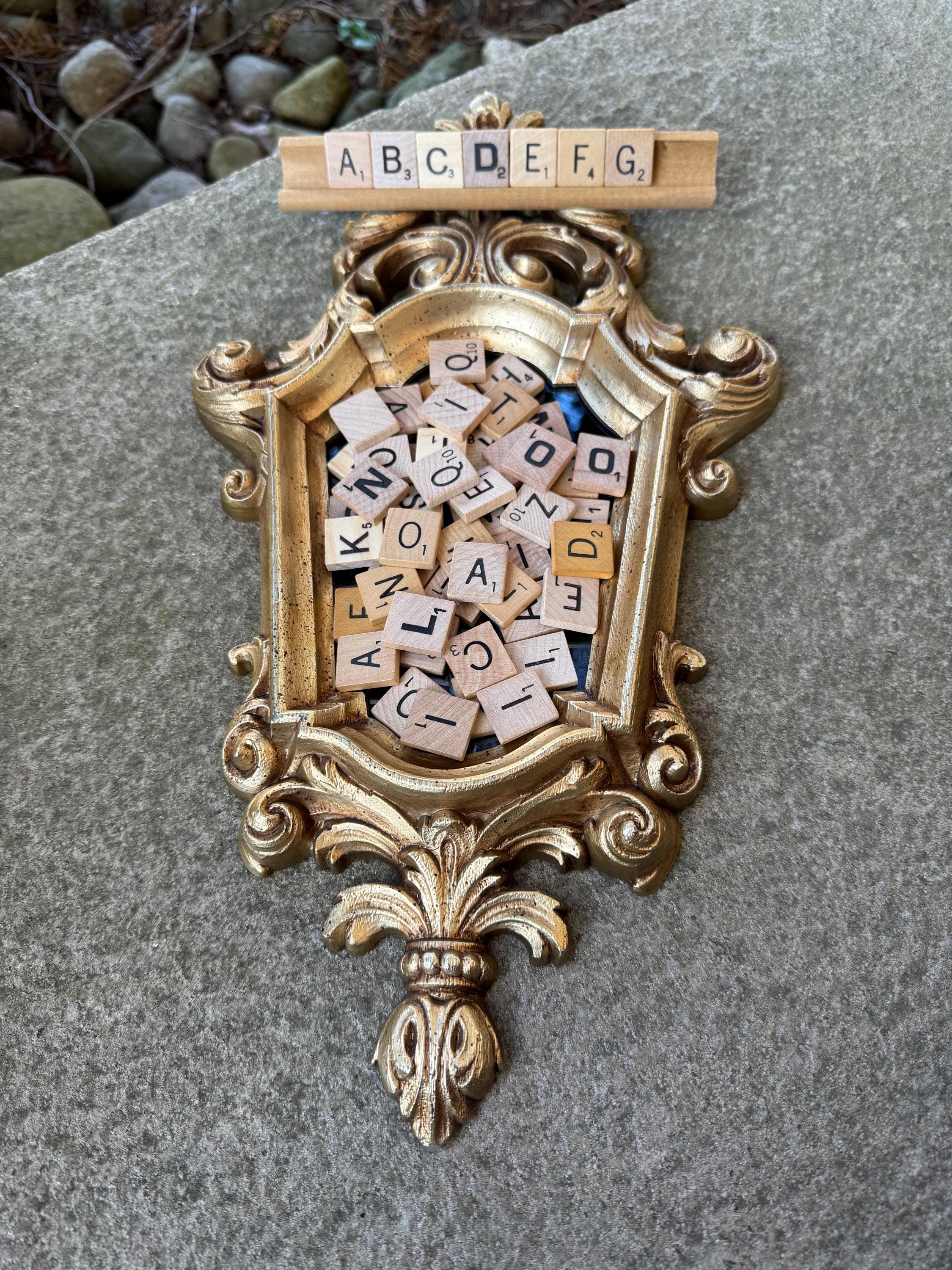 Vintage Scrabble Tiles: Craft Supplies, Jewelry Making, & Game Pieces ...