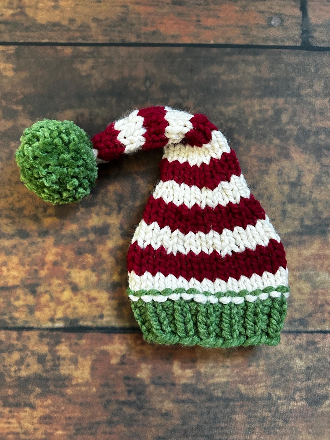 The {giggles the Elf} Stocking Cap- Sizes Newborn to Adult - Etsy