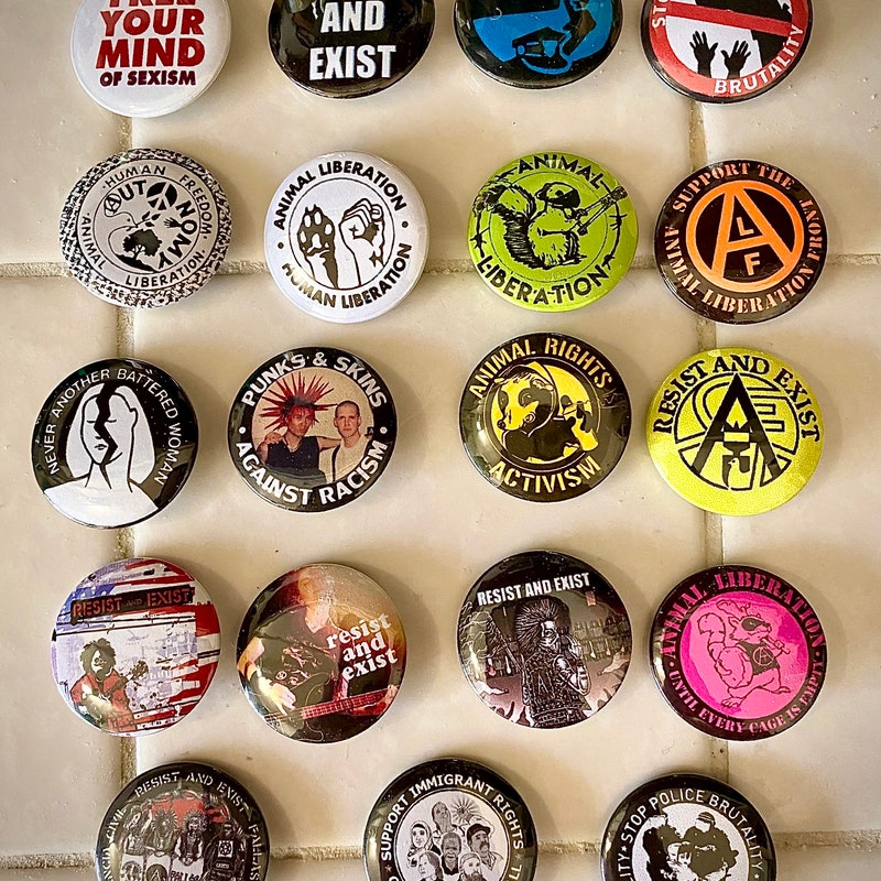 Activist Buttons - Etsy