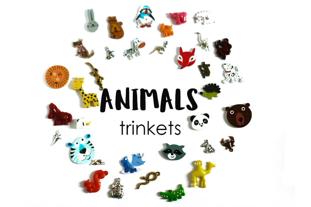 ANIMALS Theme I Spy Trinkets: Sea Creatures, Birds, Insects and Other ...