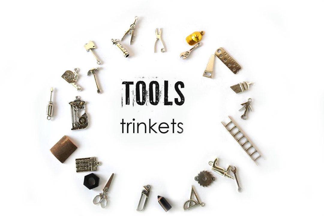 Tools Theme I Spy Trinkets, 1-3cm, Set of 25 - Etsy