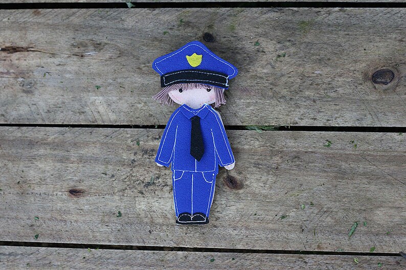 Individual Occupations Dress up Outfits for Felt "paper" Doll: Pilot ...