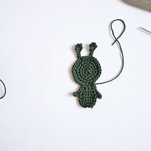 Outer Space Applique Digital PDF Crochet PATTERN, Cute DIY Aliens Stars ...