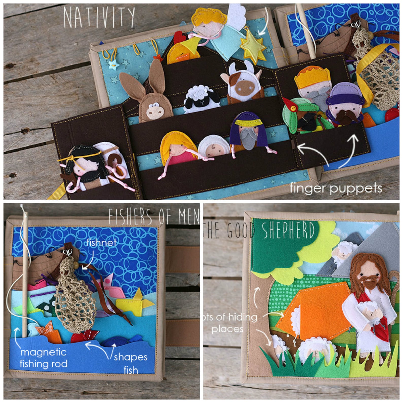 Bible Quiet Book, Church Busy Book, Religious Christian Stories ...