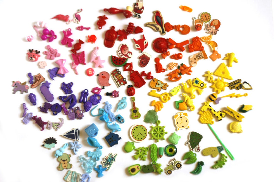 Play With Color, Learn With Joy, Rainbow I Spy Trinkets for Colorful I ...