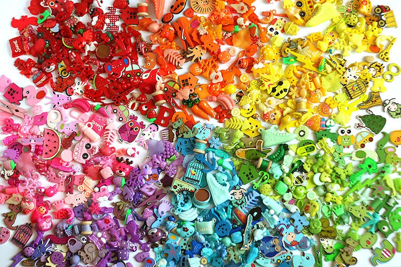 Play With Color, Learn With Joy, Rainbow I Spy Trinkets for Colorful I ...
