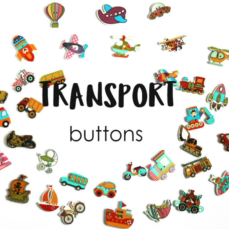 Truck Buttons - Etsy