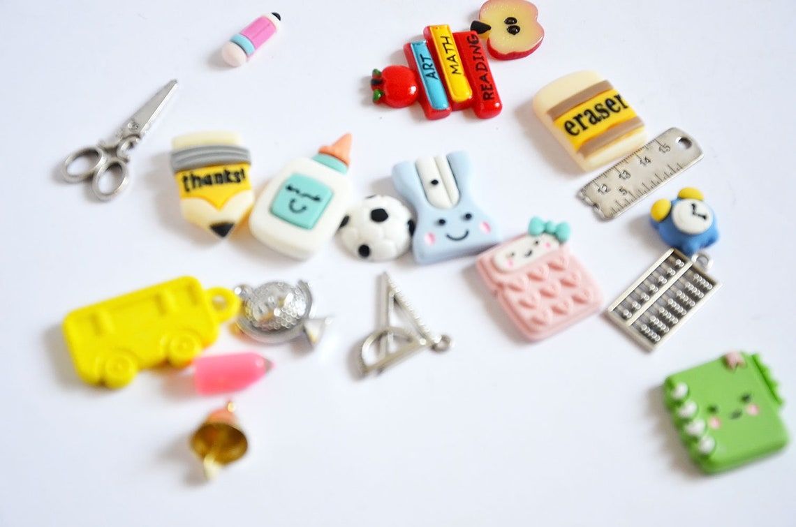 Back to School Theme I Spy Trinkets 1-3cm Set of 20 - Etsy
