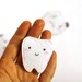 Felt Teeth Finger Puppets 4x5cm Tooth Set of 3 - Etsy Israel