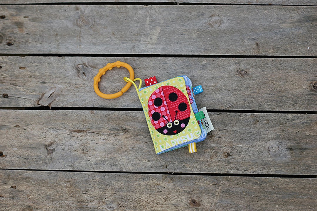 Mini Baby Book, My First Book, Soft Cloth Fabric Crinkle Book, First ...