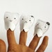 Felt Teeth Finger Puppets 4x5cm Tooth Set of 3 - Etsy Israel