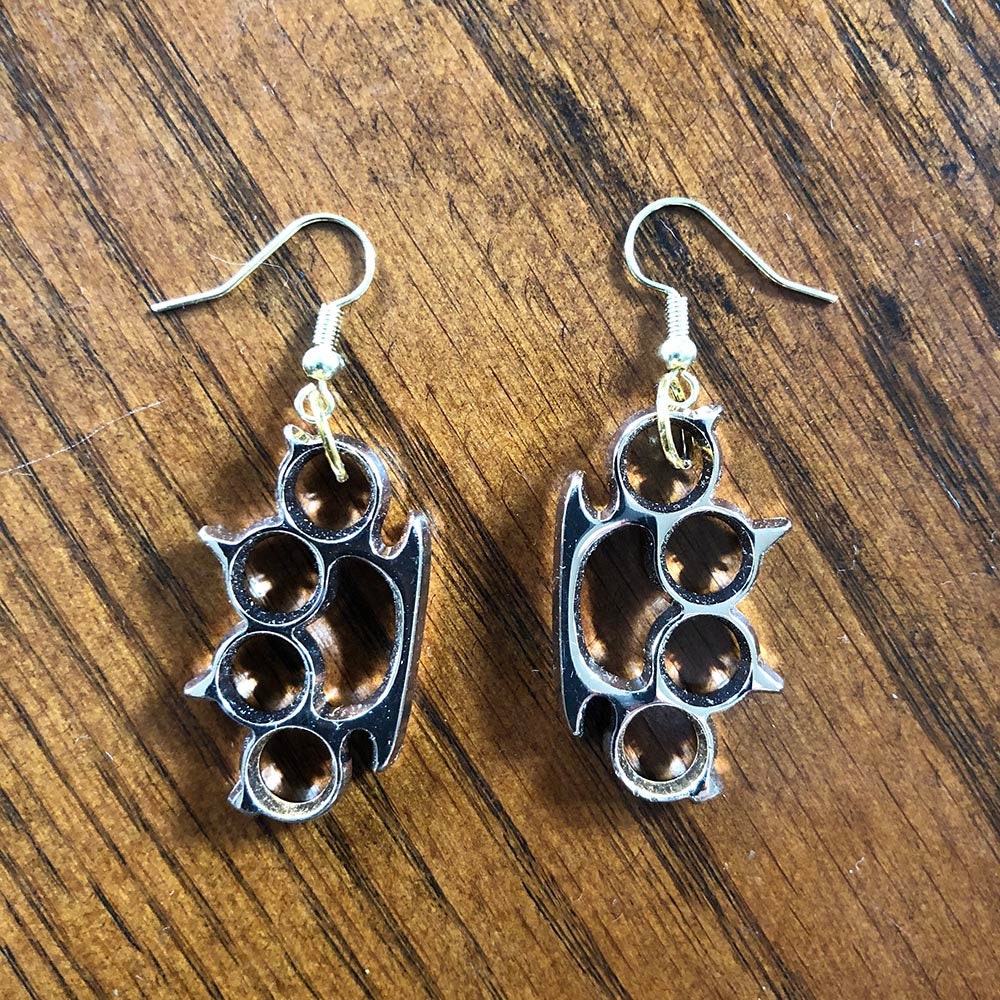 Bad Kitty Earrings - Etsy