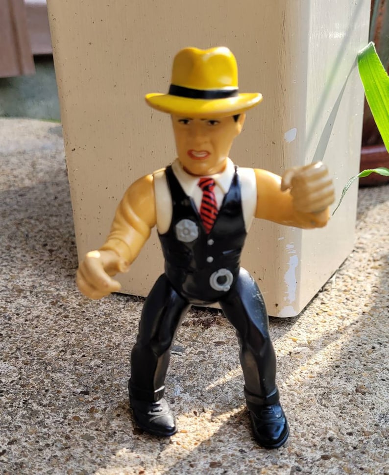 Vintage Bandai/playmates Dick Tracy Action Figure - Etsy
