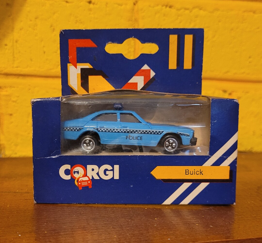 Vintage Sealed 1984 Corgi Buick Regal Police Car - Etsy