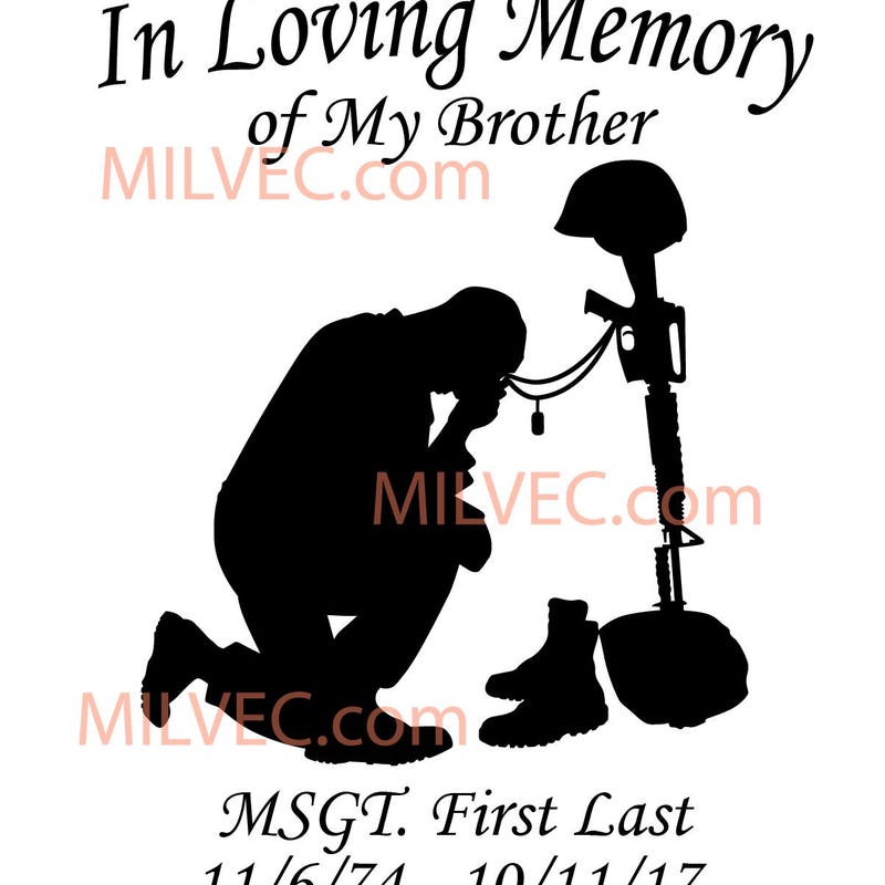Fallen Soldier - Etsy