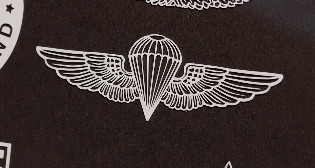 Naval Parachutist Airborne Vinyl Decal - Etsy