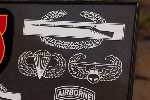 Combat Infantry Badge CIB Airborne and Air Assault Badges | Etsy