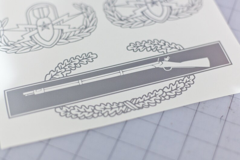 Combat Infantry Badge CIB vinyl decal | Etsy