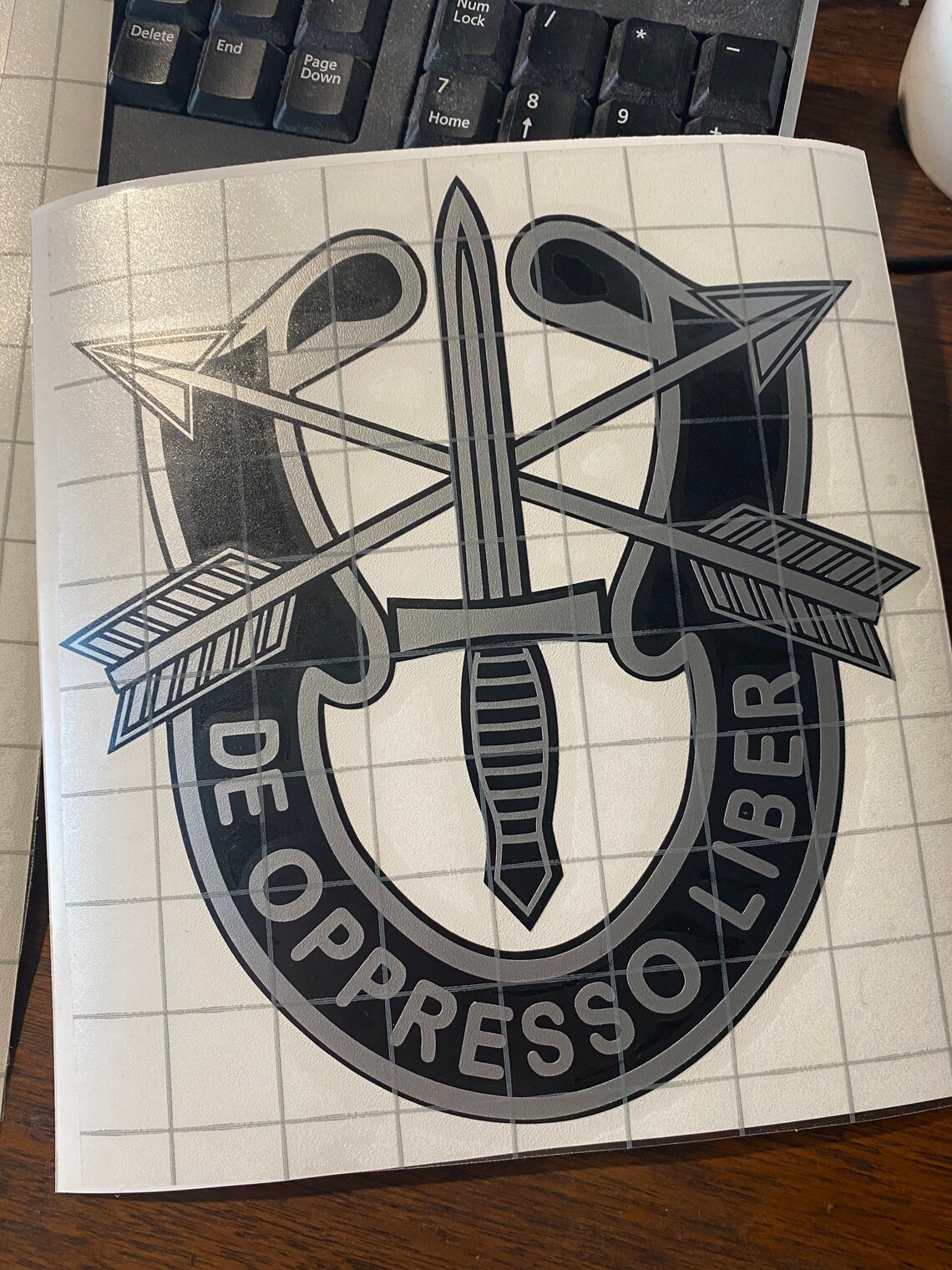 Special Forces Unit Insignia Vinyl Decal - Etsy