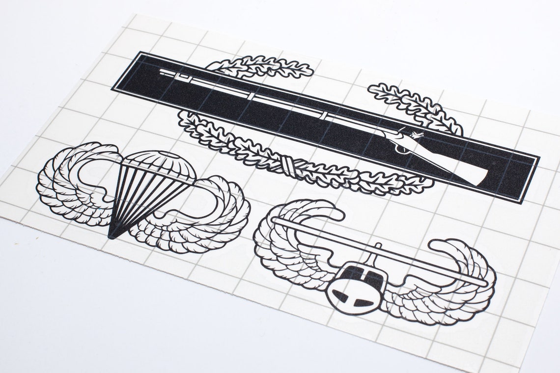 Combat Infantry Badge CIB Airborne and Air Assault Badges | Etsy