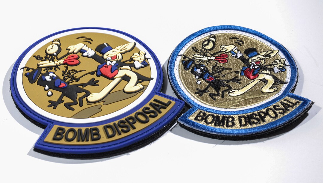 EOD Patches - Ww2 Rabbit, EOD School, ATLW Suicide Awareness - Etsy