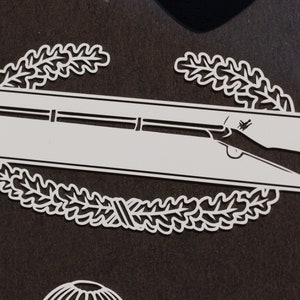Combat Infantry Badge CIB Vinyl Decal - Etsy