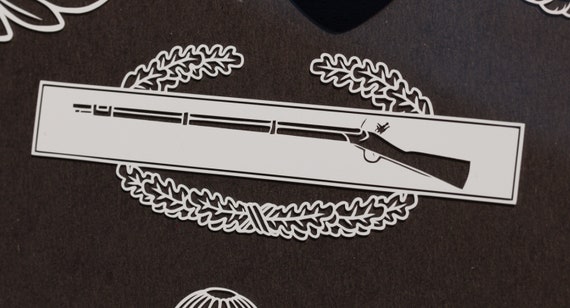 Combat Infantry Badge CIB vinyl decal | Etsy