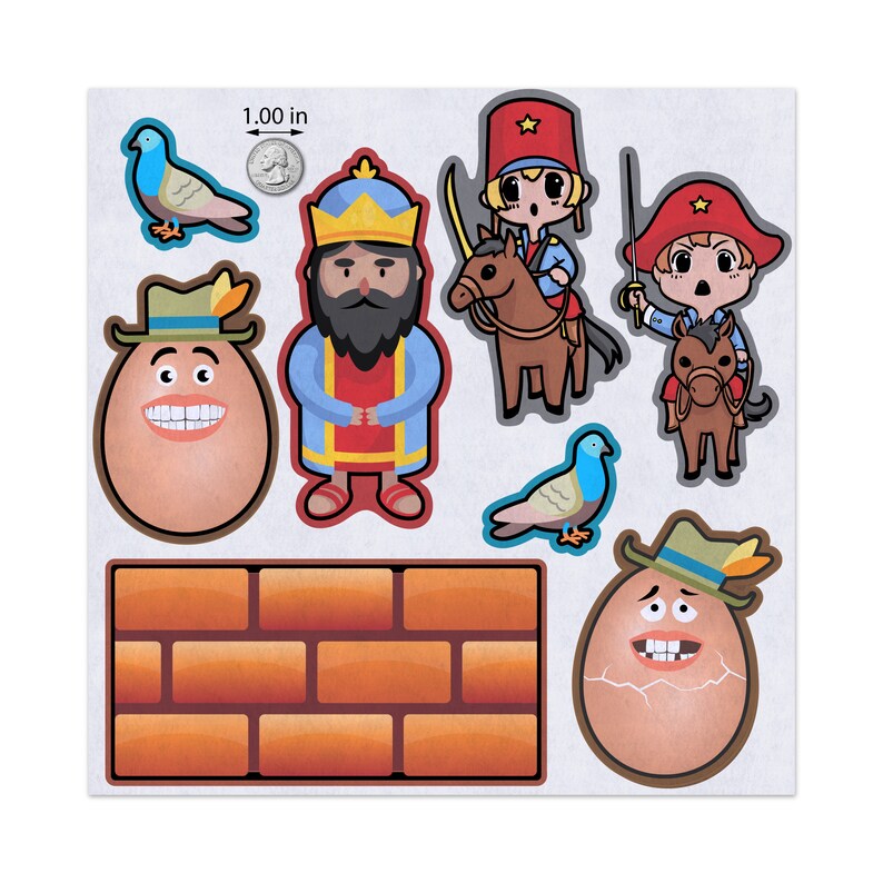 Humpty Dumpty, Nursery Rhyme, Story Adventure, Imaginative Play, Felt ...
